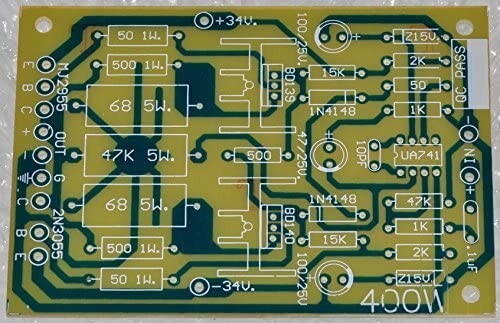 100w Amplifier Circuit With Pcb