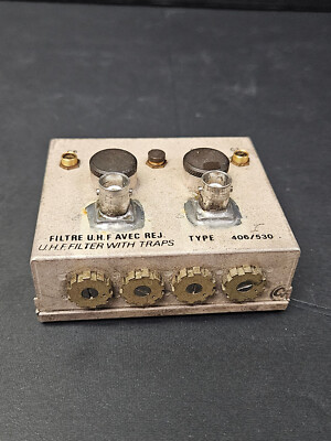 Vintage UHF filter with traps Type 506/530 Broadcast Station | eBay