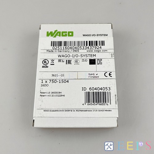 1PCS Genuine NEW WAGO 750-1504 7501504 PLC Module In Box US | eBay