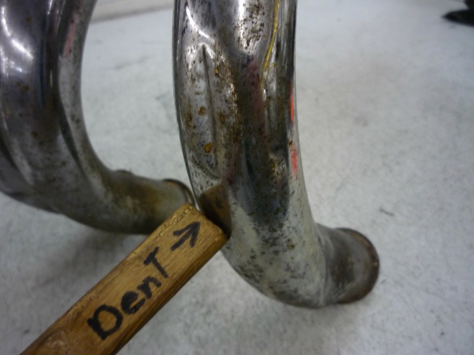 HONDA CBX 1000 HM469 LEFT SIDE EXHAUST SYSTEM MUFFLER PIPES HEADERS OEM ...