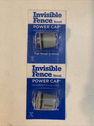 2 Pack Invisible Fence Brand Receiver Dog Collar Battery Power Cap OEM ...