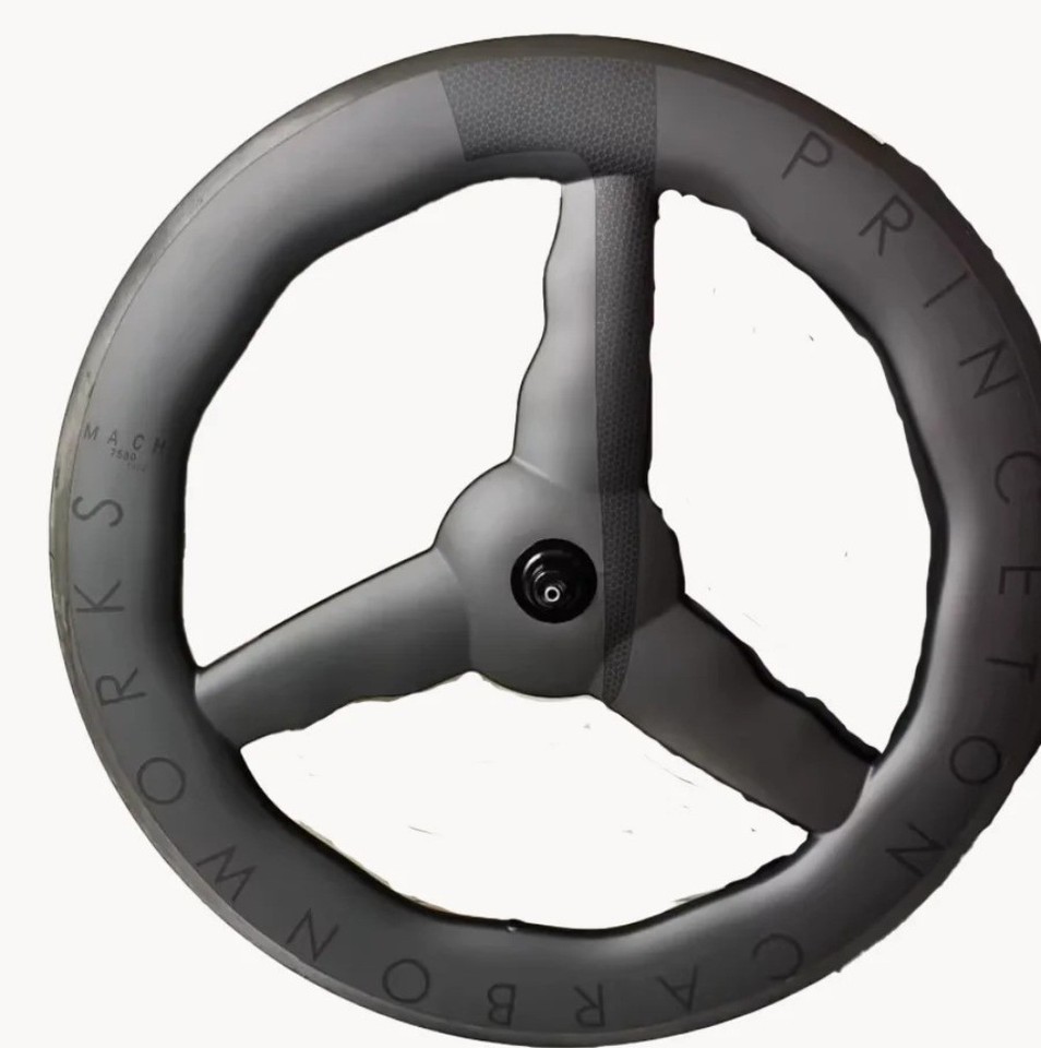 Princeton full carbon 3-Spoke Wheelset for Road Bikes Lightweight ...
