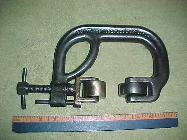 Auto Body Stiles-Herman English Wheel Hand Held 1922 Shop Dolly Hammer ...