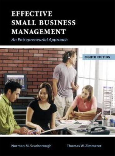 Effective Small Business Management by Thomas W. Zimmerer and Norman M ...