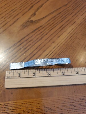 Vintage Unused 197 Wisconsin Resident Metal Deer Horn or Leg Tag Locked ...