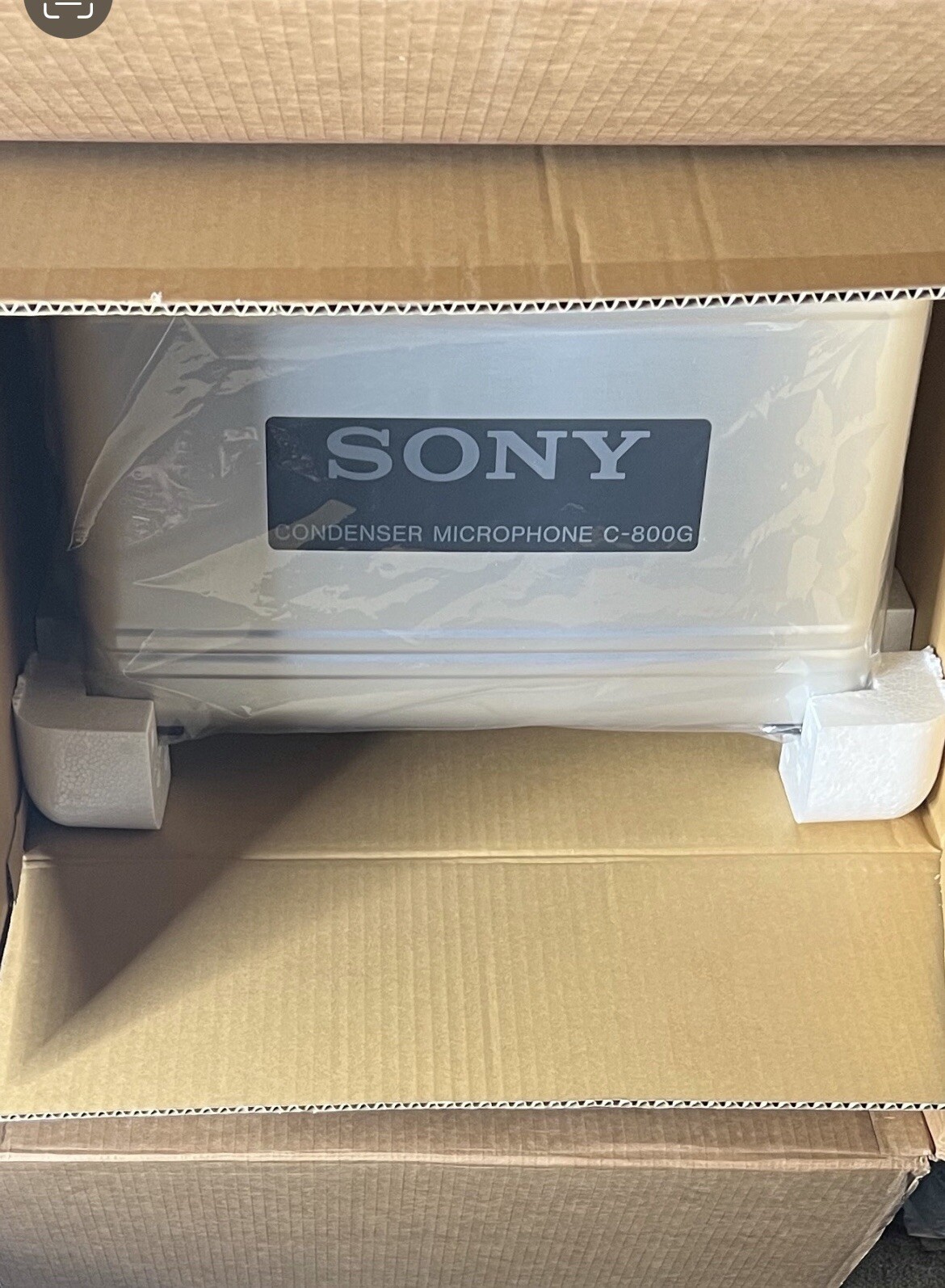 Sony C800G PAC C-800G Studio Tube Wired Professional Condenser ...
