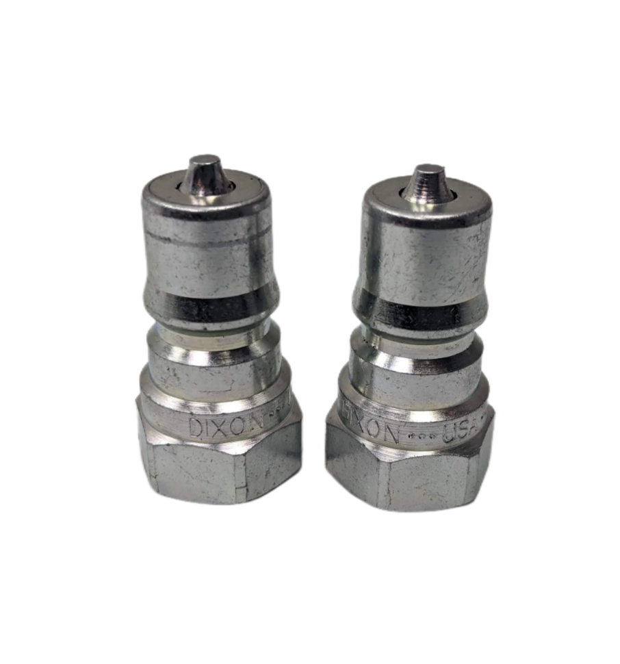 2 Pcs Dixon ISO-B Interchange Hydraulic Nipple Plug H2F2 - Out of Box ...