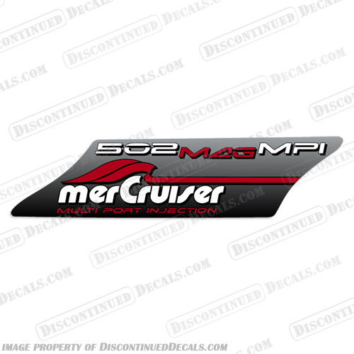 Fits Mercruiser 502 MPI Decal | eBay