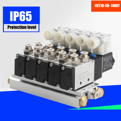 Pneumatic Valves - 4 Way Pneumatic Valve - 2