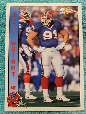 1992 PACIFIC JEFF WRIGHT #24 BUFFALO BILLS | eBay