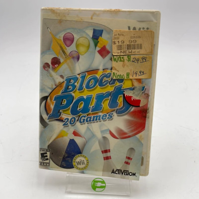 Block Party: 20 Games (Nintendo Wii, 2008) | eBay