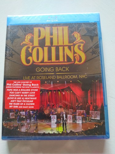 Phil Collins Going Back Live À Roseland Ballroom NYC Blu-Ray + Extras ...