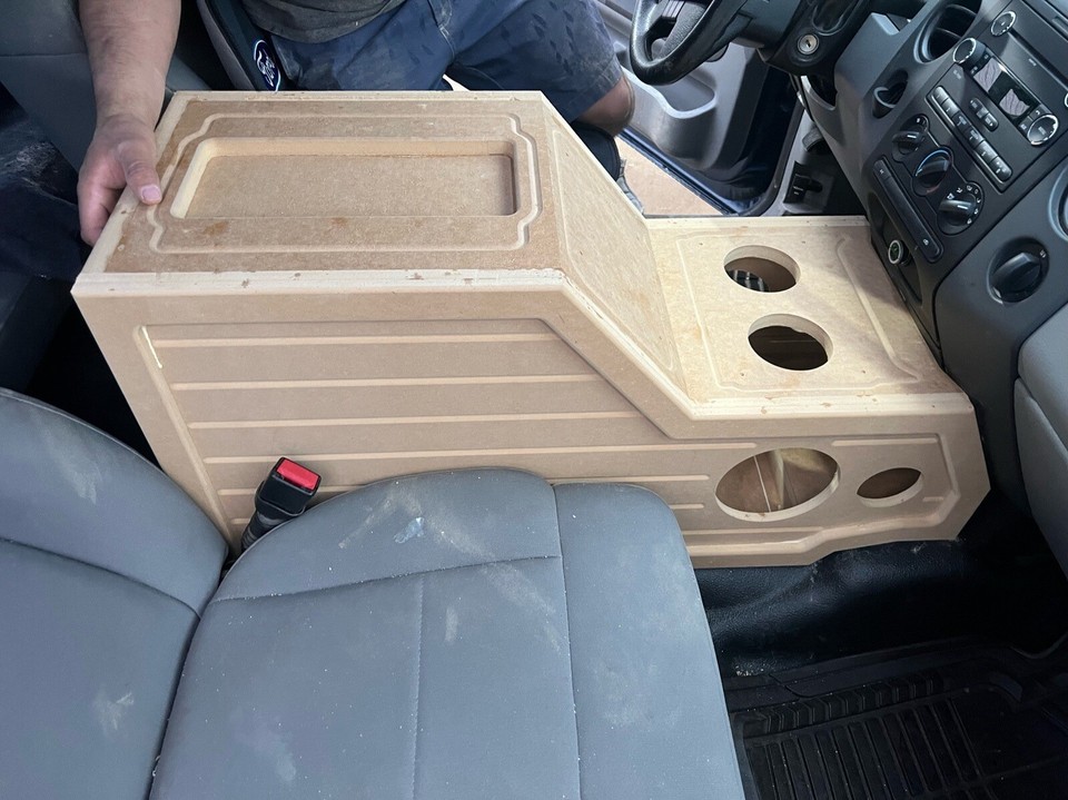 Ford F-150 04-08 Center Console Subwoofer Box 1x12” Woofer F150 Crew ...