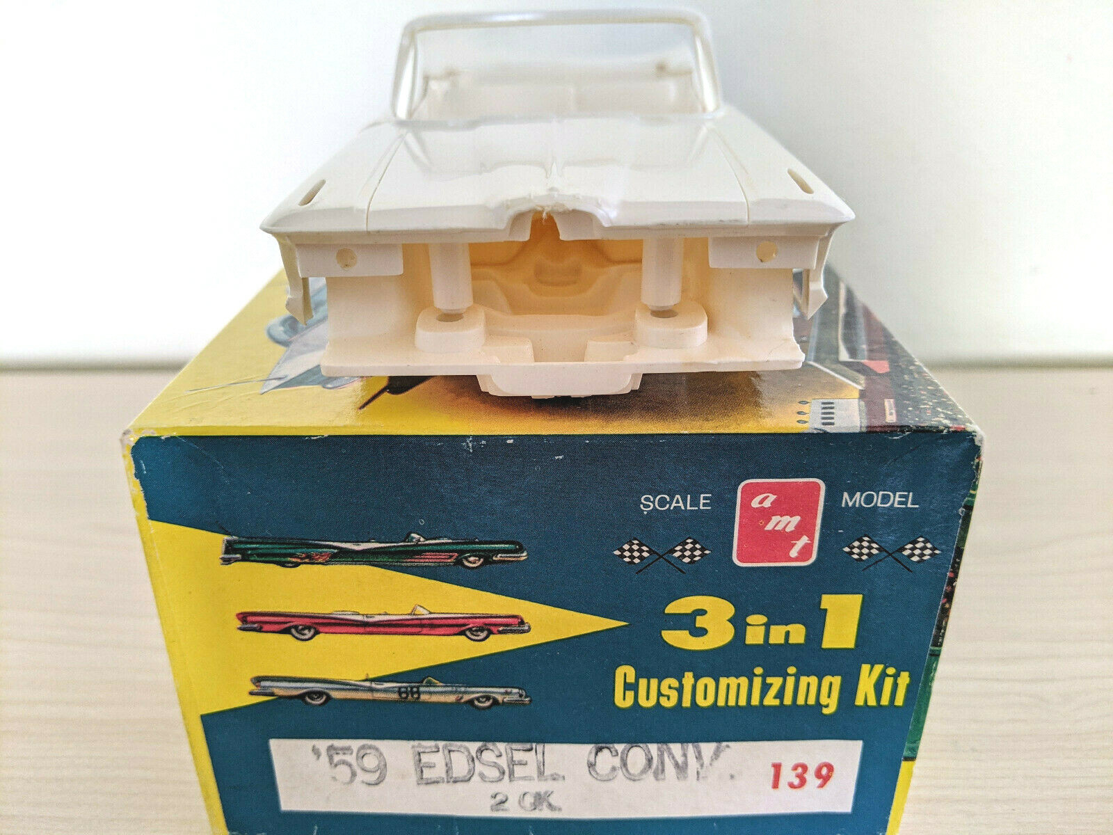 *ULTRA RARE! *ORIGINAL AMT 1959 FORD EDSEL CONVERTIBLE Model Kit ...
