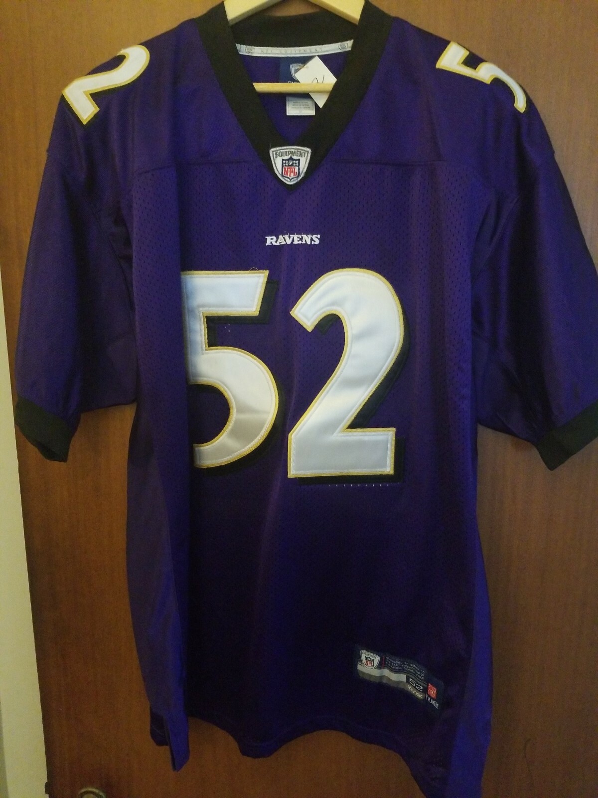 Ray Lewis Baltimore Ravens Authentic jersey Men's Size 52 (XXL) | eBay