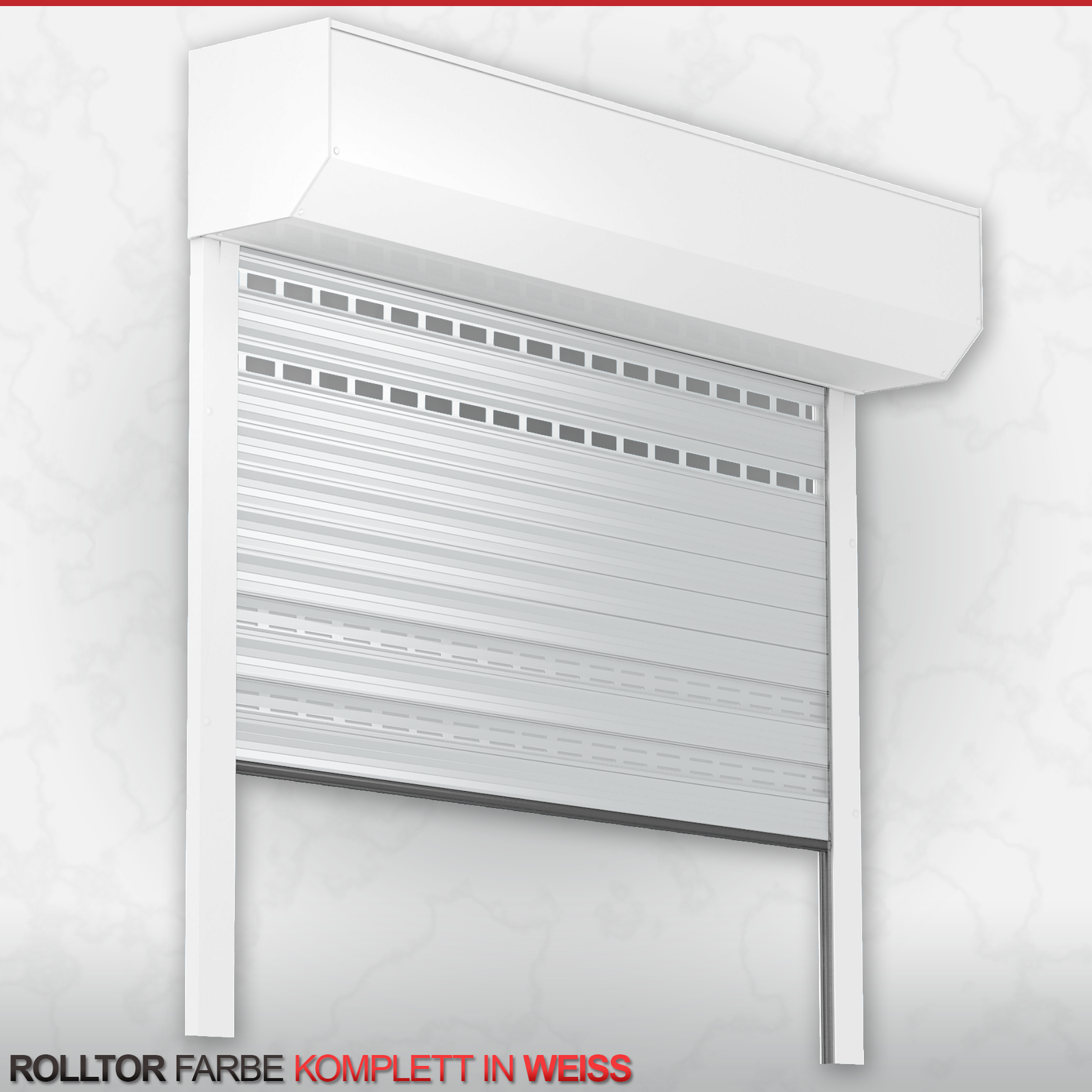 Rolltor Garagentor Industrietor Hallentor Werkstatttor ALU 77 Motor ab ...