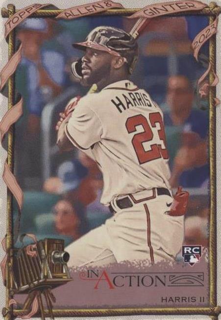 2023 Topps Allen & Ginter - Michael Harris II #12 In Action Variations ...