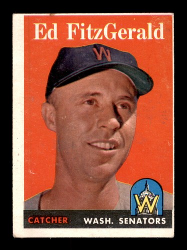 1958 Topps - #236 Ed Fitzgerald - Crease Free | eBay