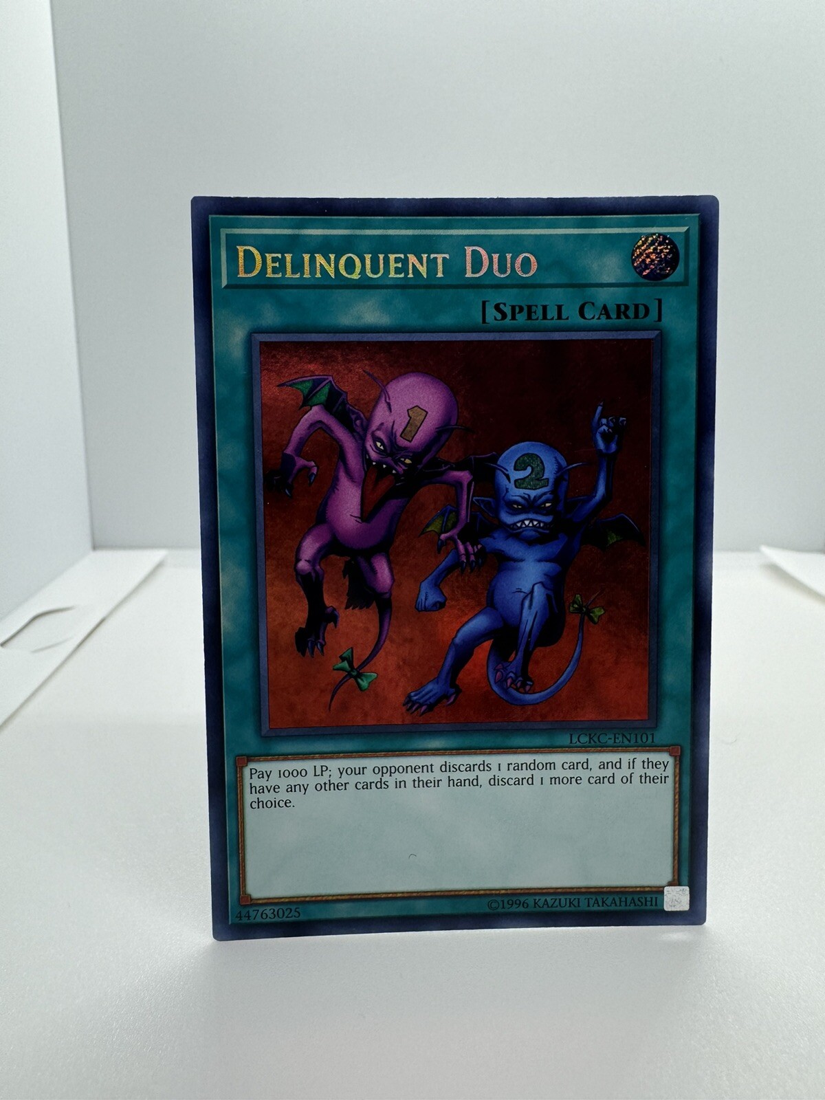Yu-Gi-Oh! Delinquent Duo: LCKC-EN101 Secret Rare Unlimited Edition | eBay
