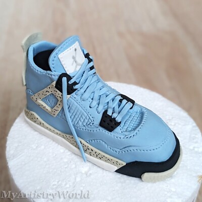 Sneaker Cake Topper. Edible Nike Air Jordan Sneaker/Trainer/Shoe Cake ...