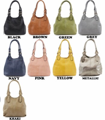 Ladies Buckled Three Sections Spacious Shoulder Handbag Women Crossbody ...