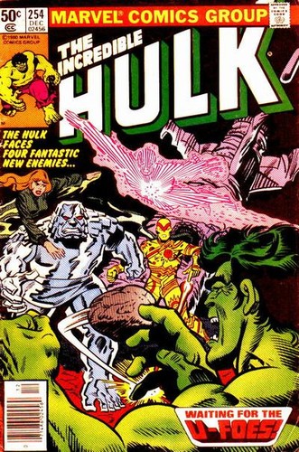 Incredible Hulk, The #254 (Newsstand) FN; Marvel | 1st U-Foes Bill ...