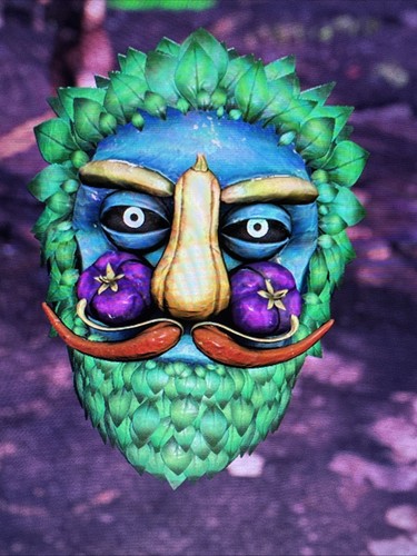 Fallout 76 Fasnacht Glowing Veggie Man Mask 2025 New Xbox | eBay