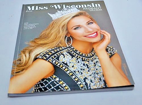 Vintage 2015 Miss Wisconsin Pageant Program Book featuring Kira ...