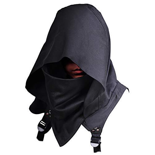 Cyberpunk Rogue Cowl Hood Scarf, Winter Unisex Neck Warmer Costume ...
