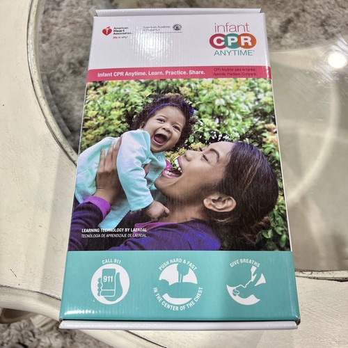 Infant CPR Anytime Kit AHA Heart Association DVD Training + Baby ...