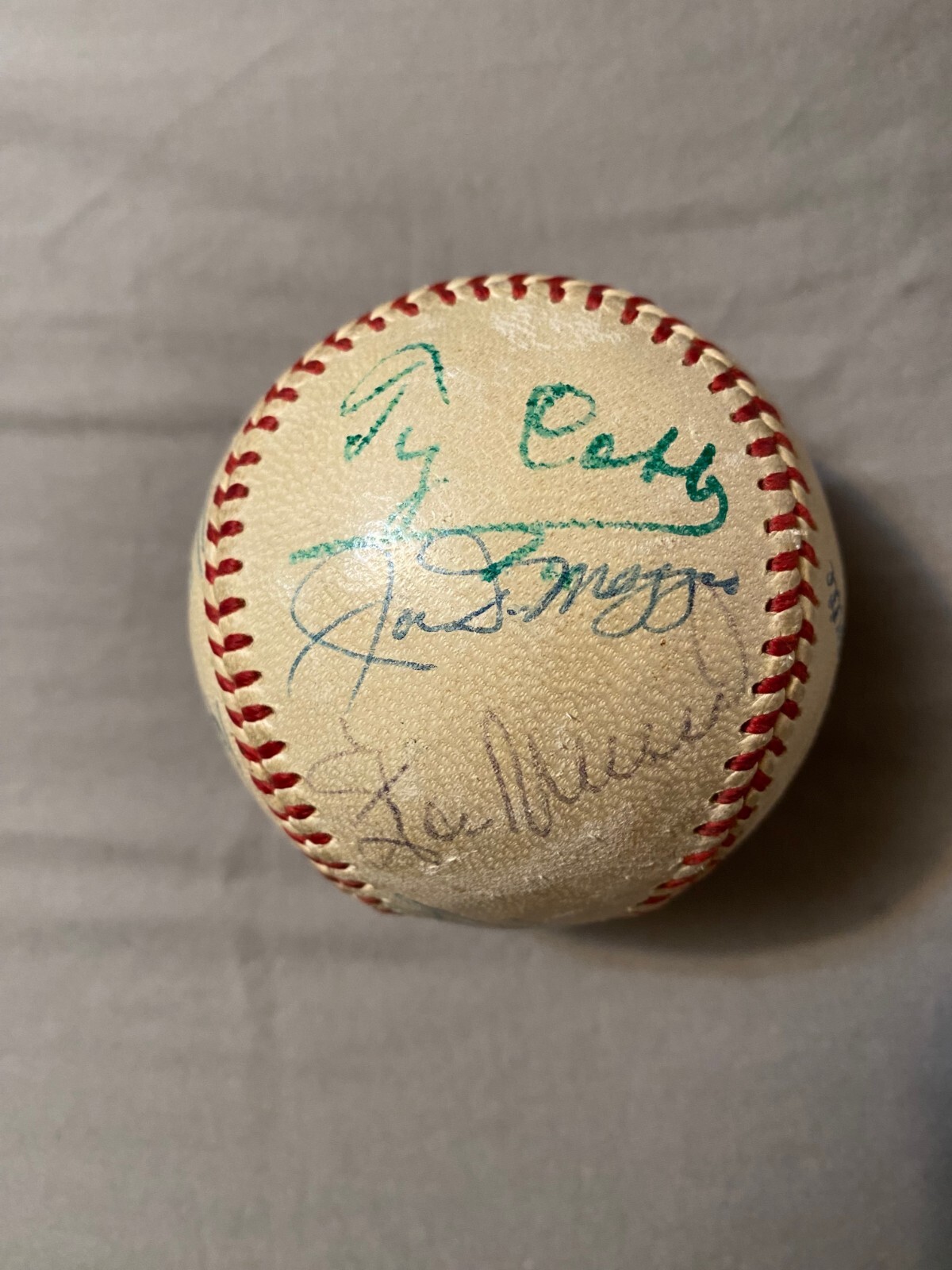 Ty Cobb Autographed Memorabilia | Signed Photo, Jersey, Collectibles ...