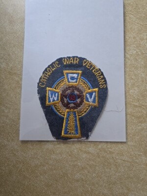 CWV CATHOLIC WAR VETERANS FELT PATCH | eBay