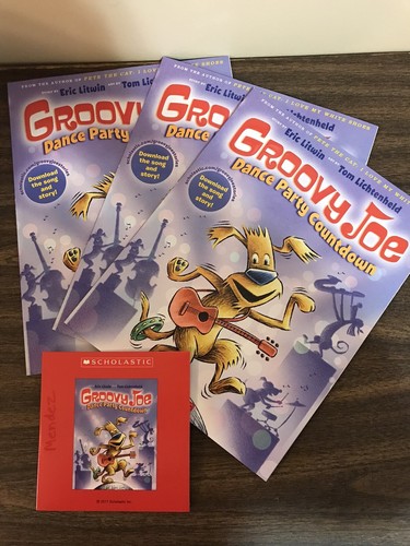 lot of 3 children's books & CD Groovy Joe Dance Party Countdown ...