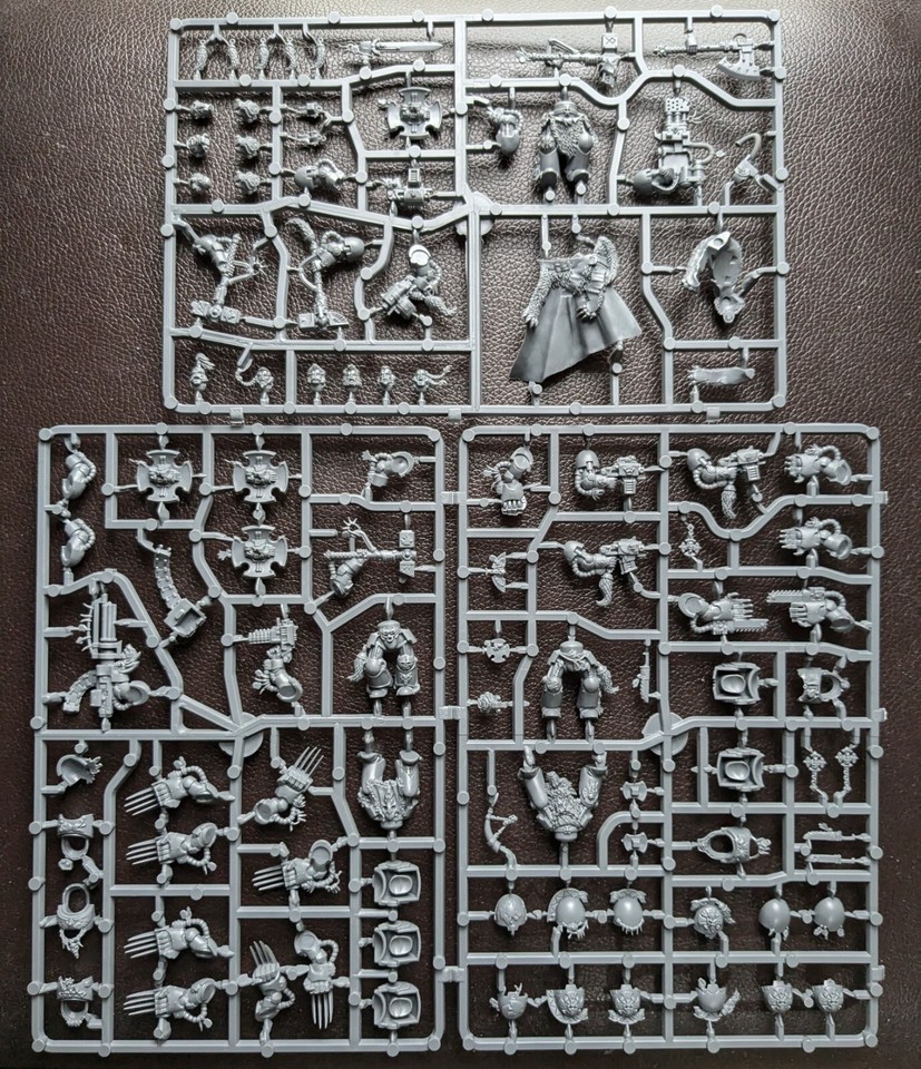 Space Woves - Wolf Guard Terminators - Warhammer 40k - New on Sprue | eBay