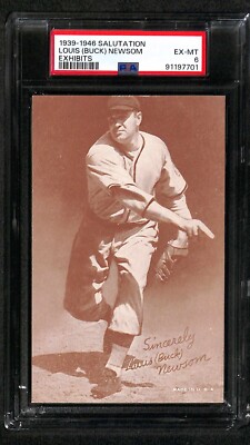 1939-1946 SALUTATION EXHIBITS LEWIS (BUCK) NEWSOM - PSA 6 | eBay