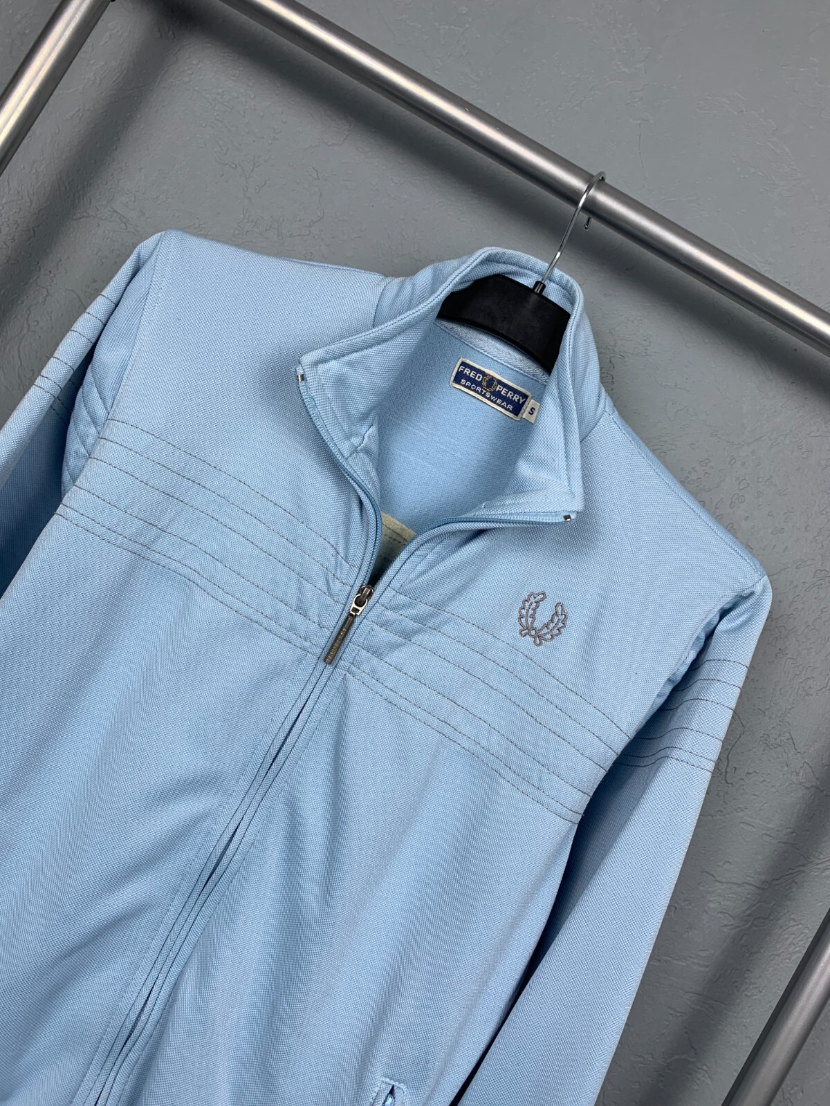 Fred Perry Vintage Mens Track Top Jacket Size S - Gem