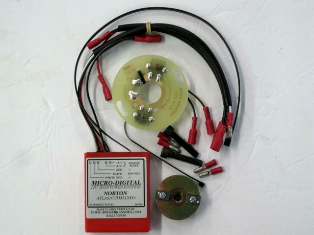 Micro-digital Ignition System Motorcycles Norton Commando 750 850 BOYER ...