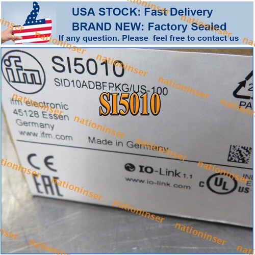 IFM Efector SI5010 Sensor - Flow Monitor SID10ADBFPKG/US-100 | eBay