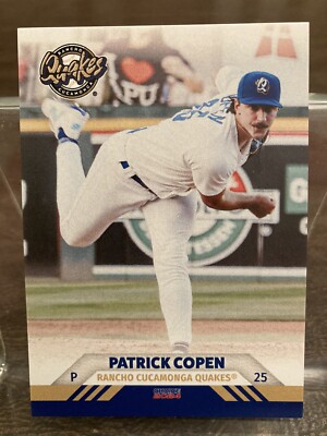 2024 Choice Patrick Copen RC Rancho Cucamonga Quakes Team Card #02 ...