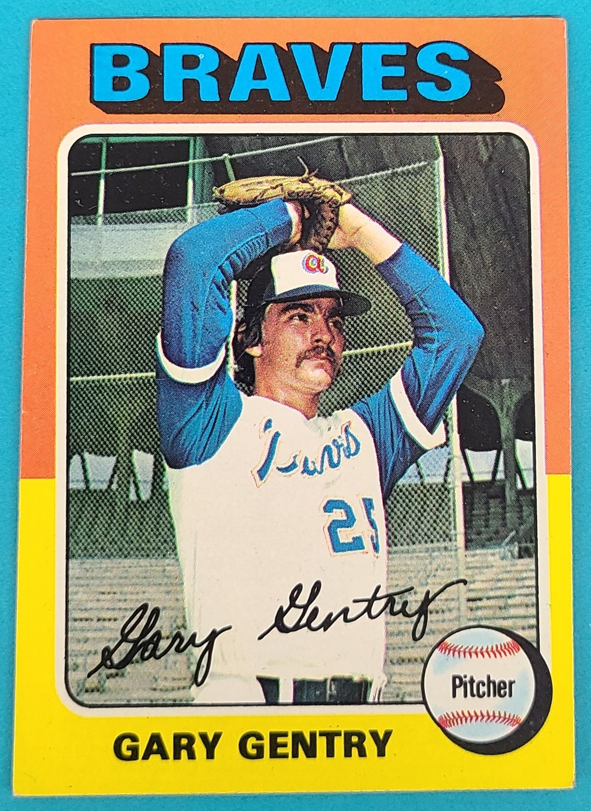 1975 Topps #393 Gary Gentry Atlanta Braves Baseball Card I4 | eBay