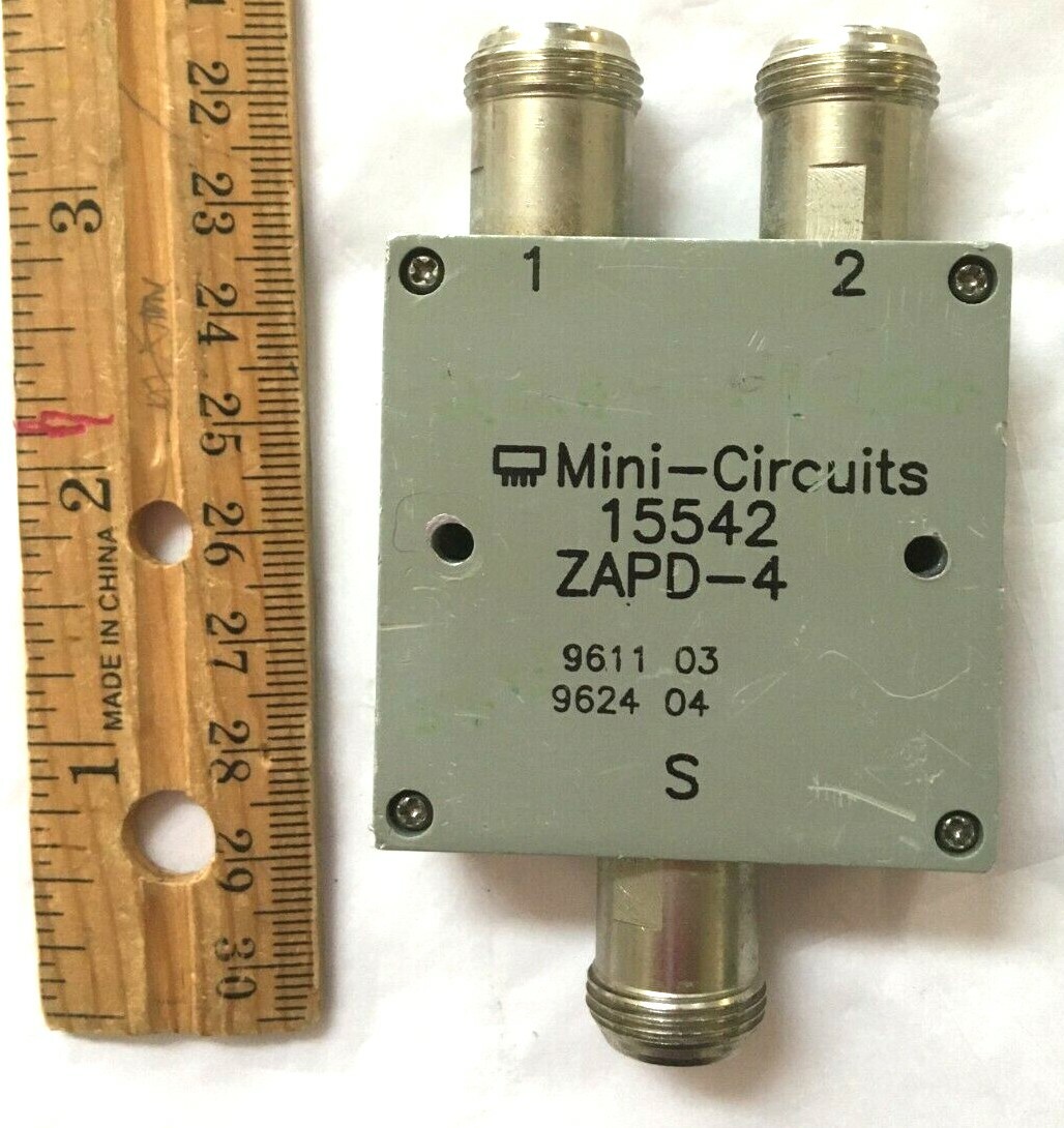Mini-Circuits Power Splitter 15542 ZAPD-4 Free Shipping | eBay