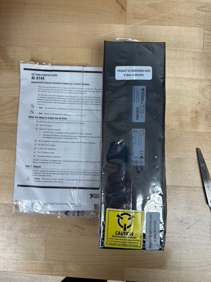 National Instruments, NI-9144 Compact RIO Expansion Chassis NEW! | eBay