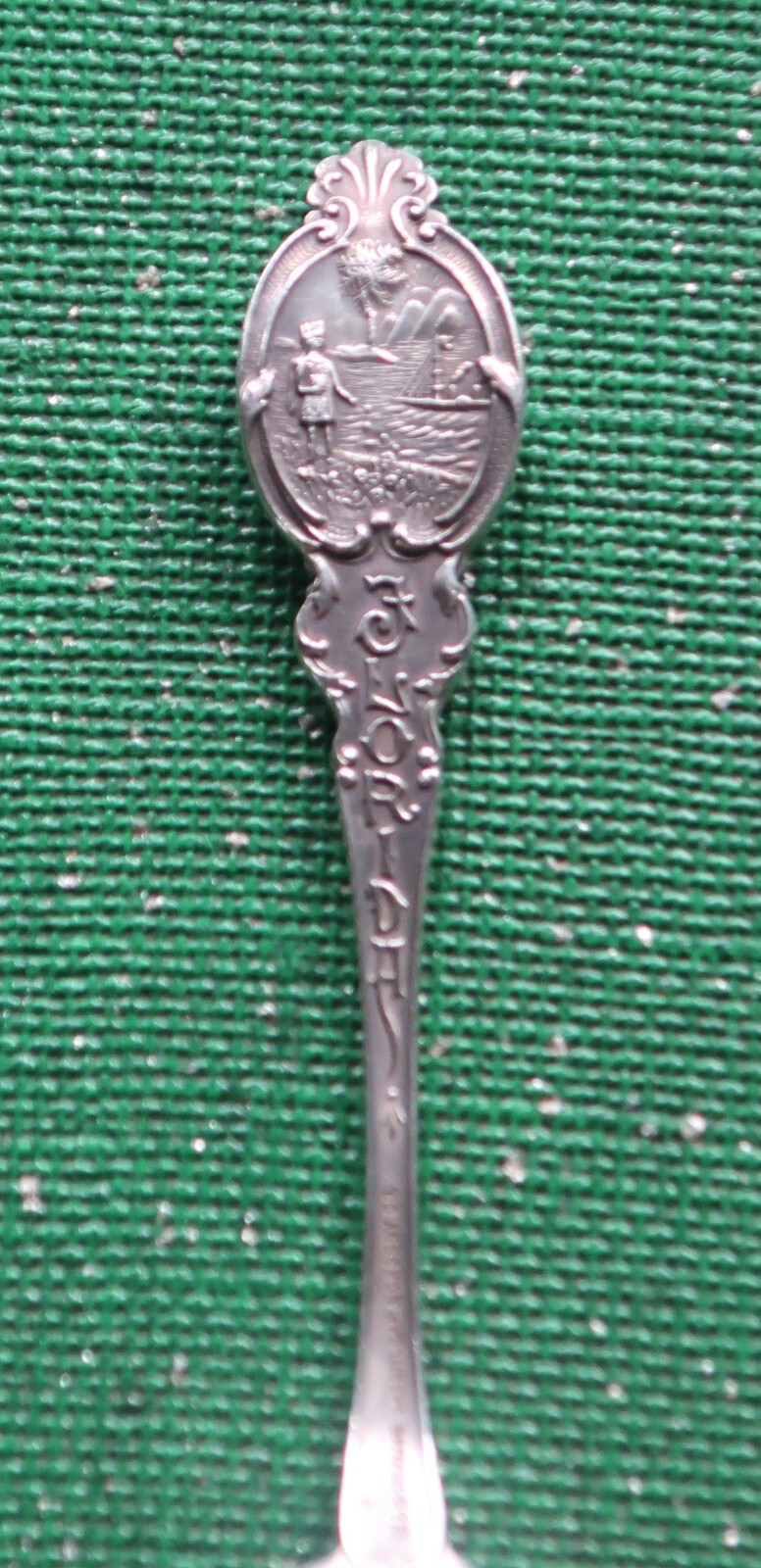 Souvenir Spoon - Sterling - Jacksonville FL - Andrew Jackson head | eBay