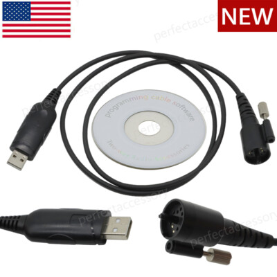 USB Programming Cable KPG-43 12-pin For Kenwood TK-790 TK-790HG TK-890 ...