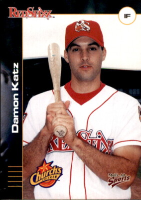 2001 Columbus Redstixx Multi-Ad #12 Damon Katz Powder Srpings Georgia ...