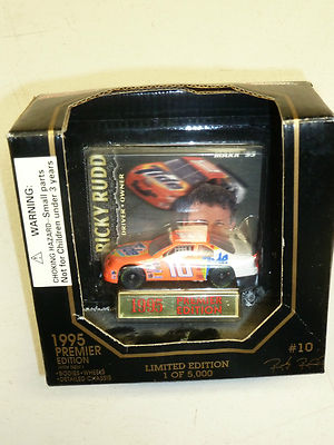 1995 RICKY RUDD TIDE AUTOGRAPHED 1:64 RACING CHAMPIONS DIECAST CAR | eBay