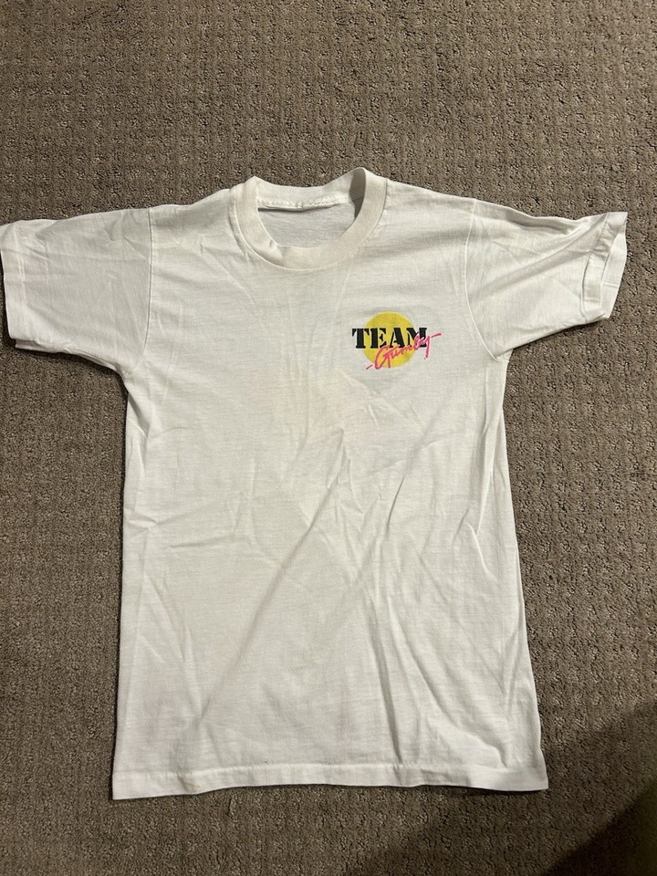 Vintage Gumby Tshirt Size Extra Small BMX 80s Cartoon USA Sports | eBay UK