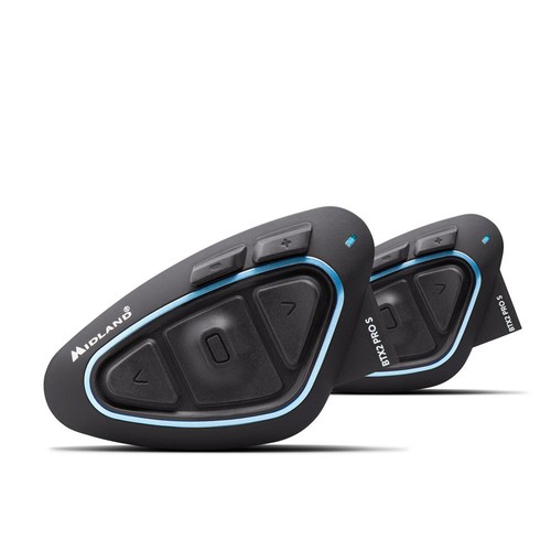 Midland - Interfono Moto Bluetooth Coppia BTX2 Pro S Twin, unica ...
