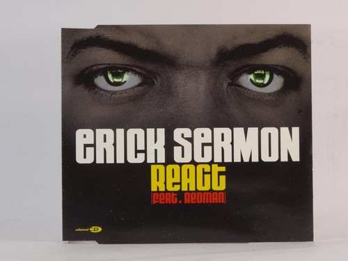 ERICK SERMON REACT (G81) 3 Track CD Single along with Picture Sleeve ...