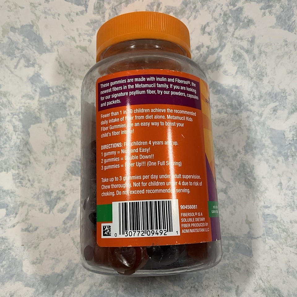 Meta Mucil Kids Fiber Gummies 72 CT ( Lot of 2 ) New | eBay